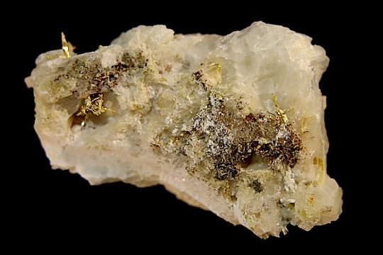 native gold Olinghouse Mine, Washoe County, Nevada, USA